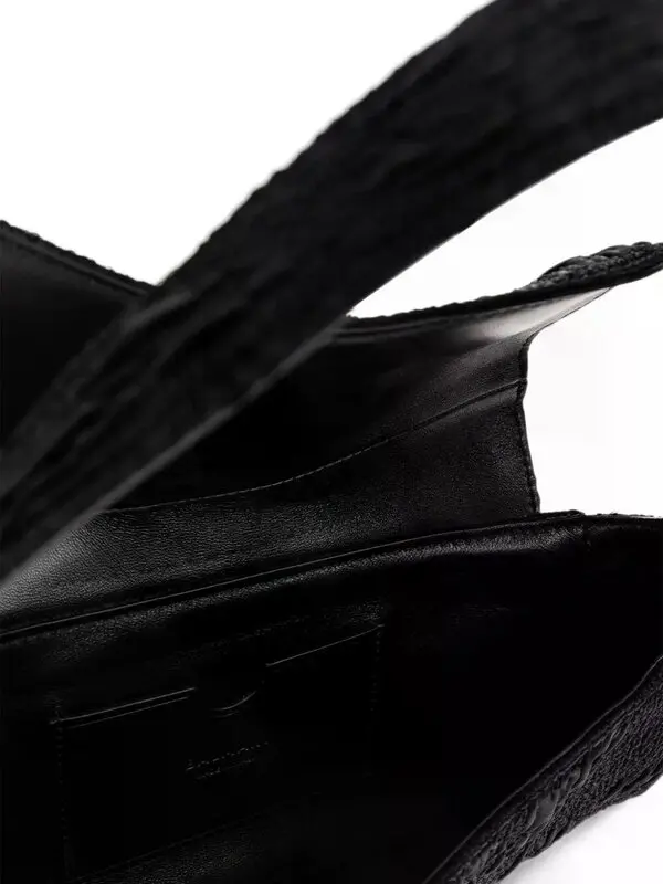 Balmain Metropolis Textured-finish Shoulder Bag