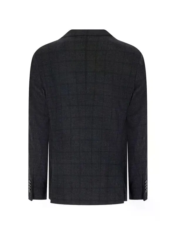 Boglioli Check-pattern Notched-lapels Blazer
