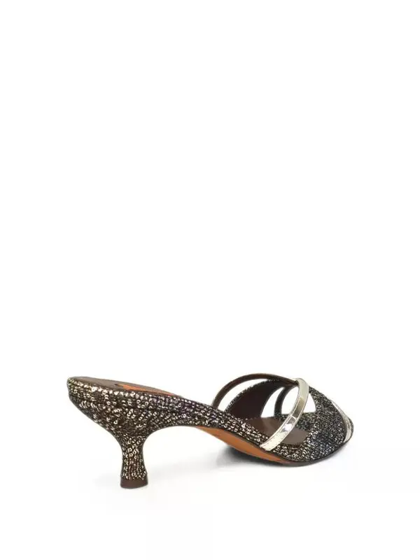 Missoni Sequin-embellished Crossover Sandals