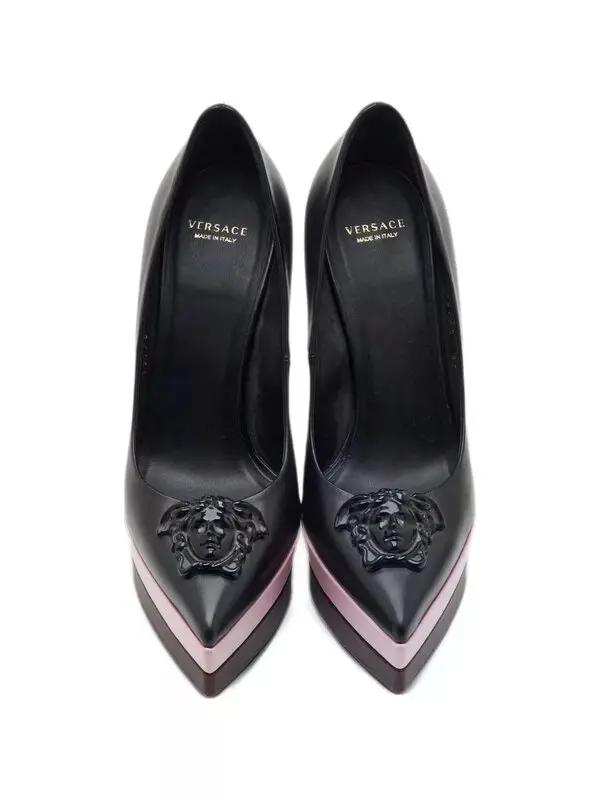 Versace Medusa Palazzo Platform Pumps