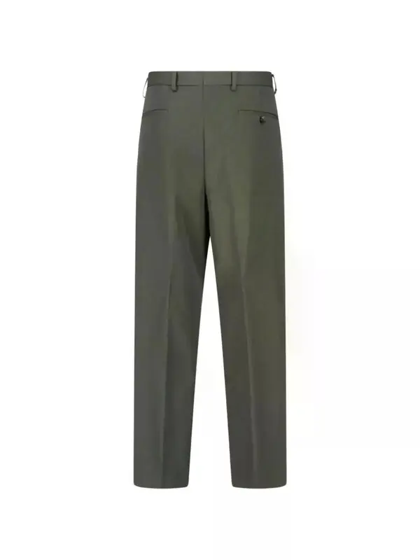BE ABLE Pleated-detail Straight-leg Trousers