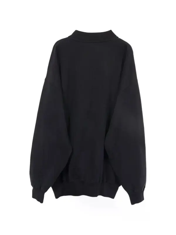 Balenciaga 2010s Logo-embroidered Sweatshirt