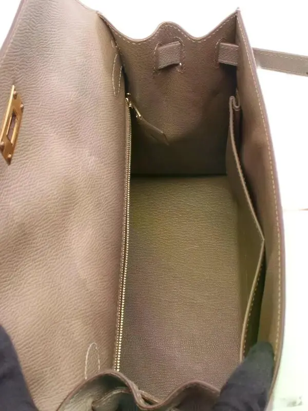 Hermès 2019 28 Kelly Epsom Leather Shoulder Bag - Neutrals