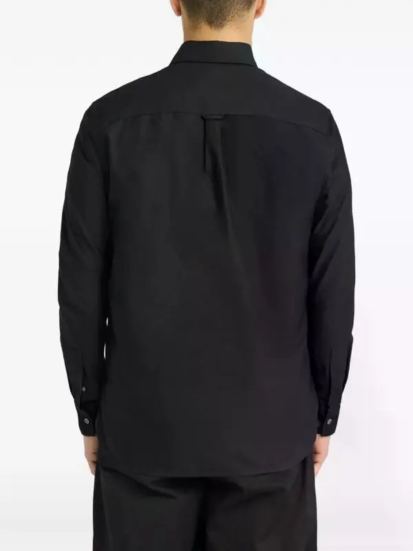 LYLE & SCOTT Cotton Oxford Shirt - Black