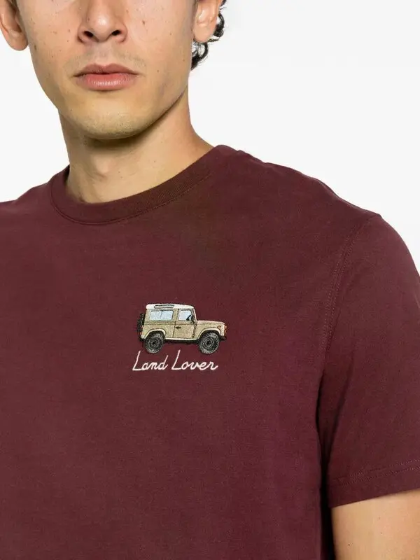 MC2 SAINT BARTH Arnott Land Lover Embroidered T-shirt