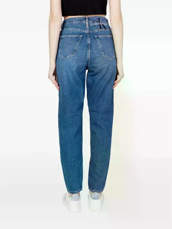Calvin Klein Mom-fit Tapered-leg Jeans