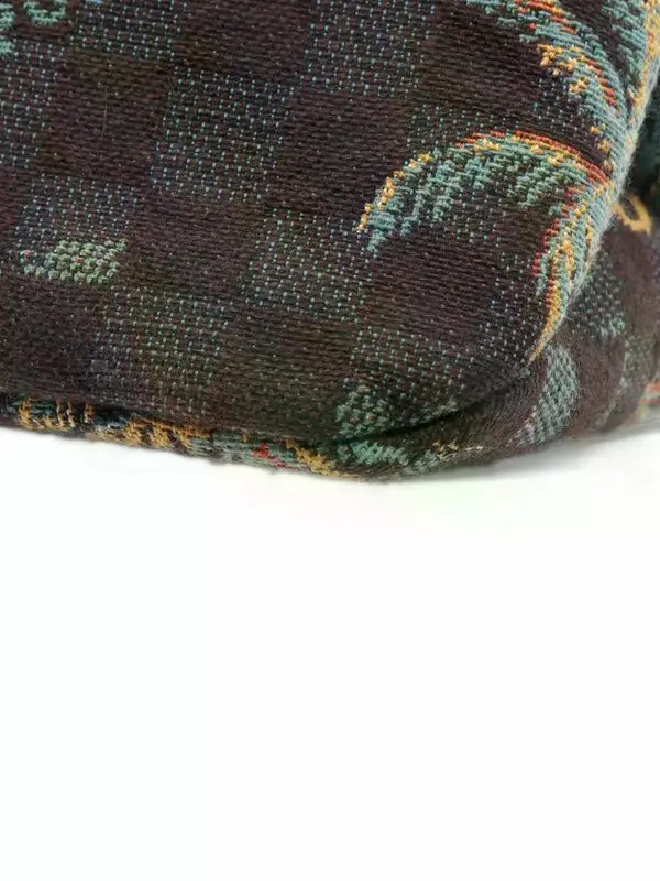 LOUIS VUITTON 2021s Mm Damier Palm Tree Tote Bag - Blue