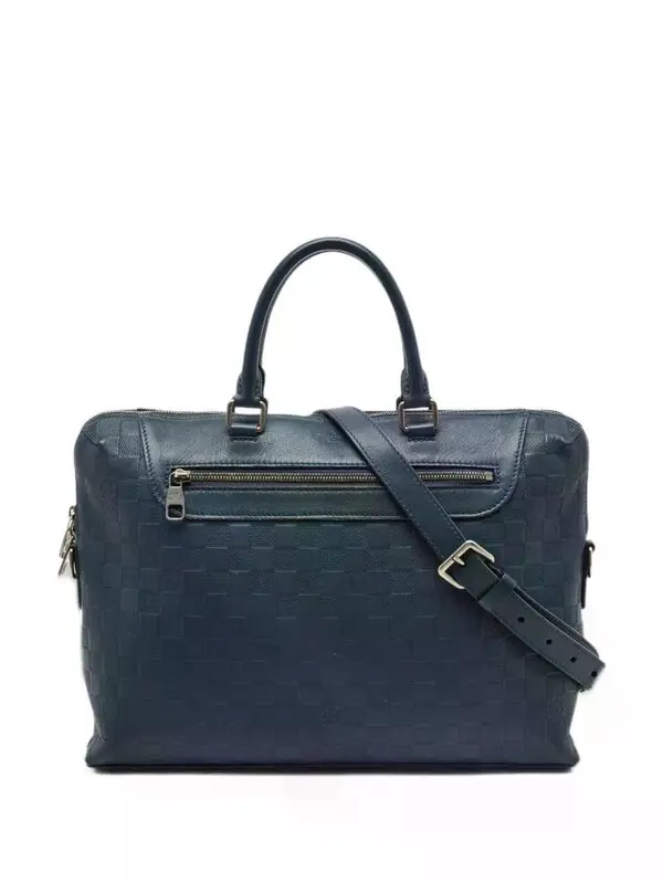 LOUIS VUITTON 2016 Large Jour Cosmos Damier Infini Messenger Bag - Blue