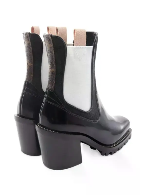 LOUIS VUITTON 2010s Limitless Line Ankle Boots