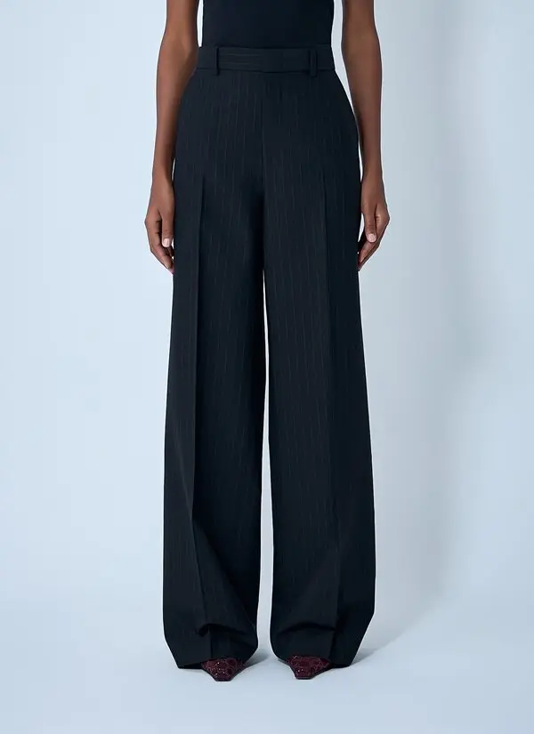 Gucci Tailored Wool Pants - Black