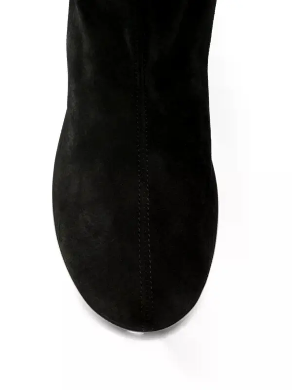 VIC MATIE Wedge-heel Platform Ankle Boots