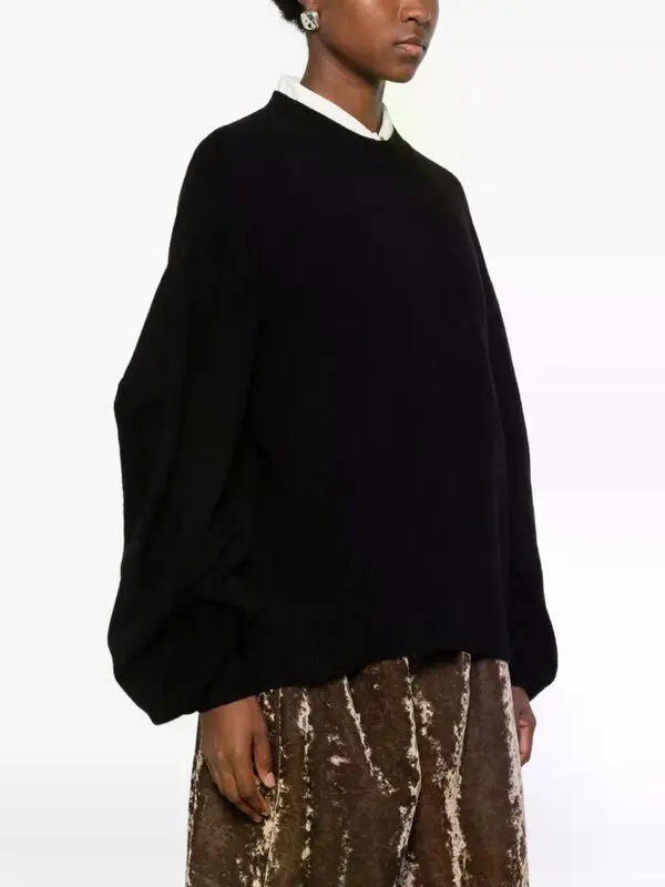 UMA WANG Oversized Balloon-sleeve Sweater