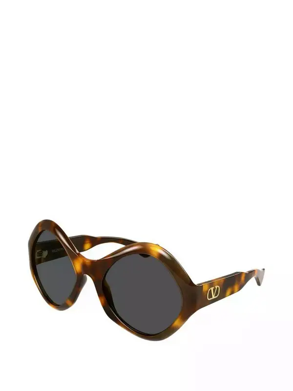 Valentino Garavani Geometric-frame Sunglasses