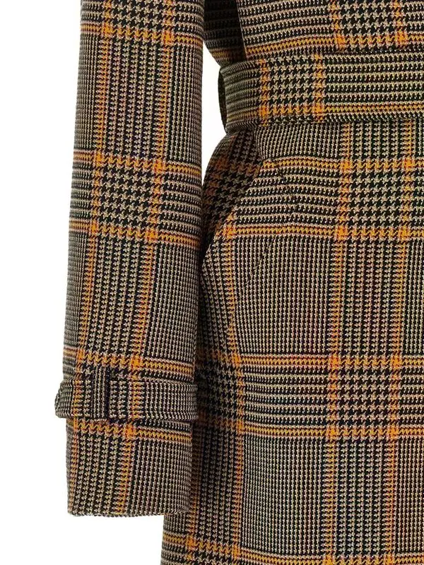 Tagliatore Carola Check-pattern Coat