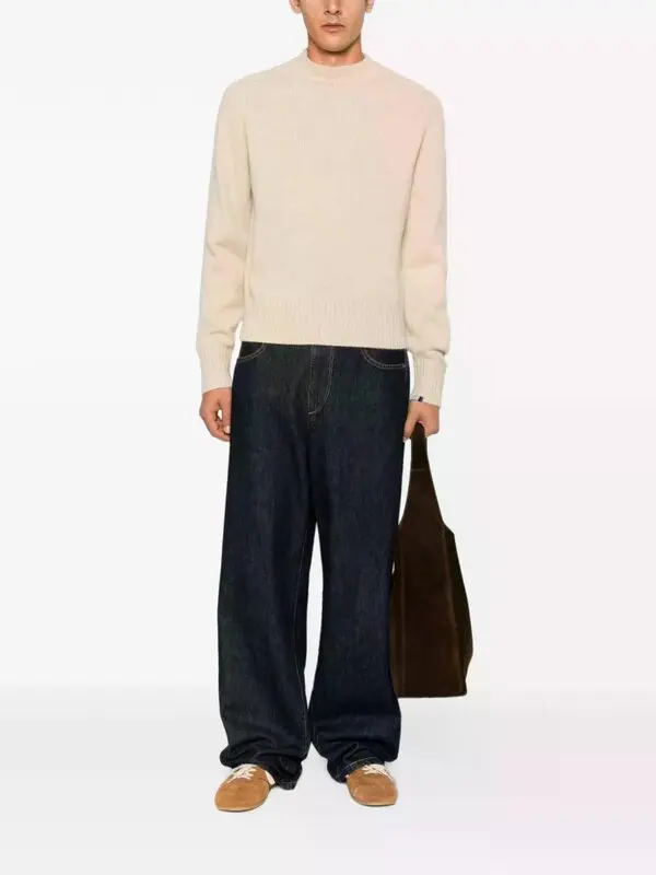 Extreme Cashmere Bourgeois Knitted Crew-neck Sweater