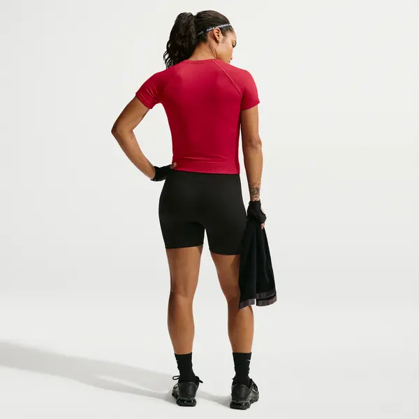 Nike Pro Seamless Dri-fit T-shirt - Red