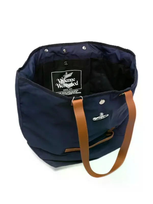 VIVIENNE WESTWOOD Orb Plaque Tote Bag