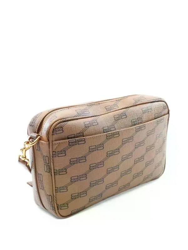 Balenciaga 2010s Medium Bb Monogram Crossbody Bag
