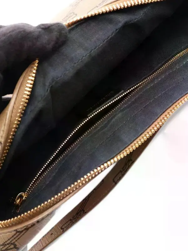 Balenciaga 2010s Medium Bb Monogram Crossbody Bag