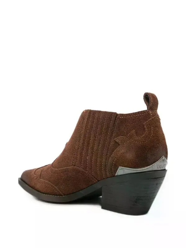 Liu Jo Austin 04 Western-style Suede Ankle Boots