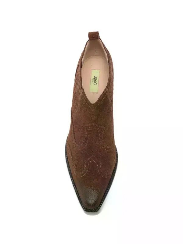 Liu Jo Austin 04 Western-style Suede Ankle Boots