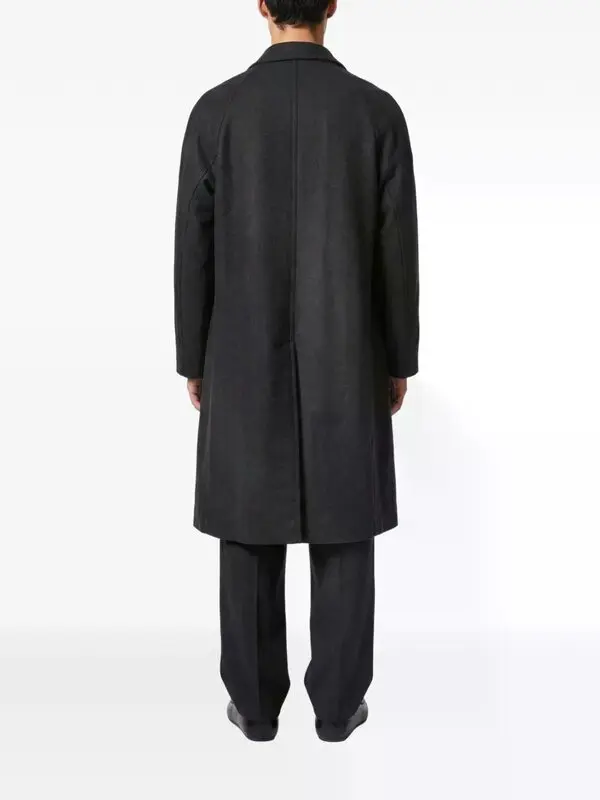 _J.L - A.L_ Concealed-fastening Notched-lapels Coat
