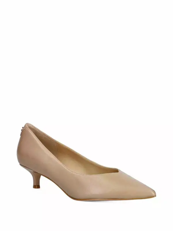 Guess Logo-plaque Pointed-toe Pumps