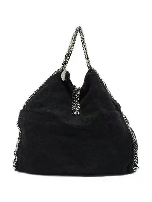 Stella McCartney Small Falabella Chain-trim Tote Bag - Black