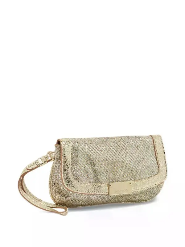 JIMMY CHOO Zeta Glitter Clutch Bag