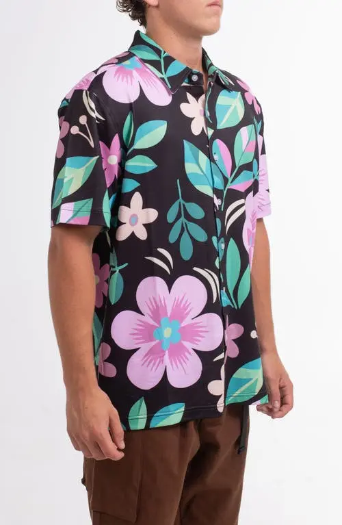 VAST Aqua Terra Performance Short Sleeve Button-up Shirt