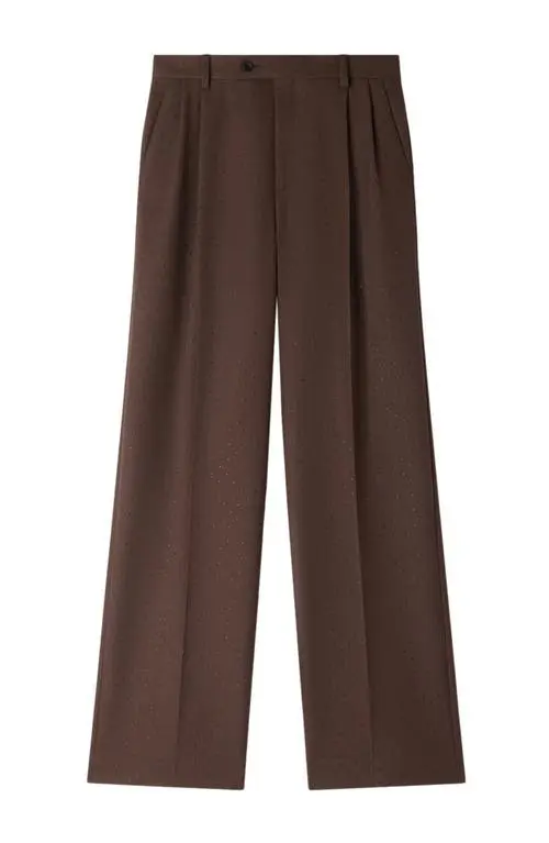 Sandro Rhinestone Suit Trousers