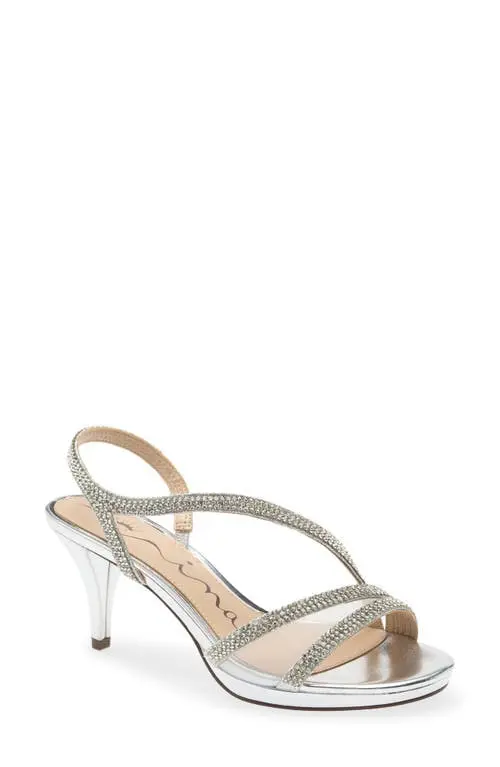 Nina Nilda Slingback Sandal - Silver