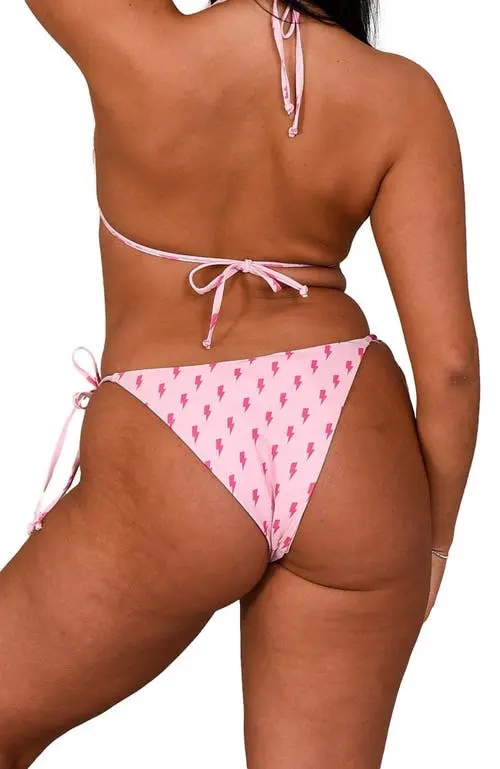 OOSC Strike Of Luck Tie Side Bikini Bottoms