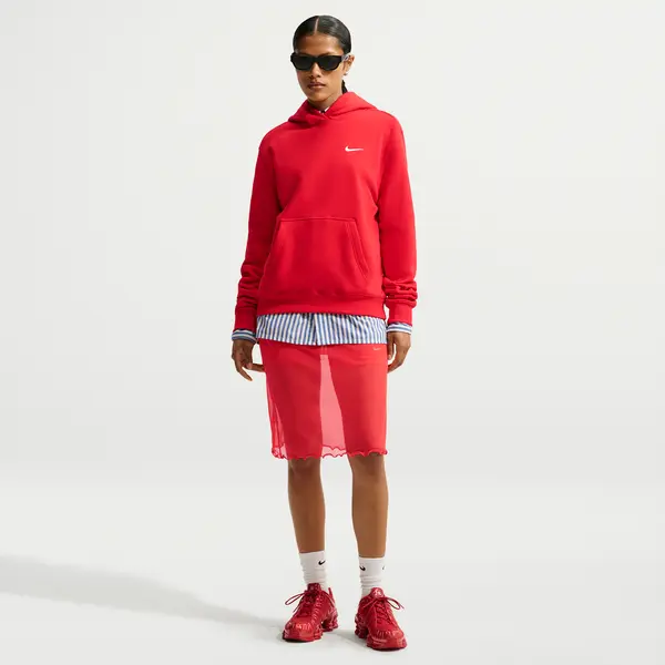 Nike Studio Fleece Weight Pullover Hoodie