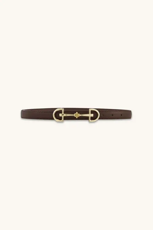 THE NOLI SHOP Heritage Belt - Espresso