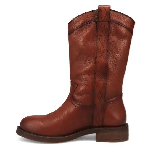 Wrangler Delilah Boots - Burnished Saddle