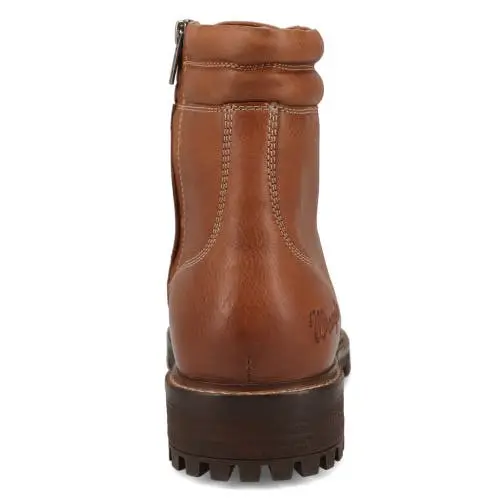 Wrangler Jace Round Toe Western Boot - Saddle Tan