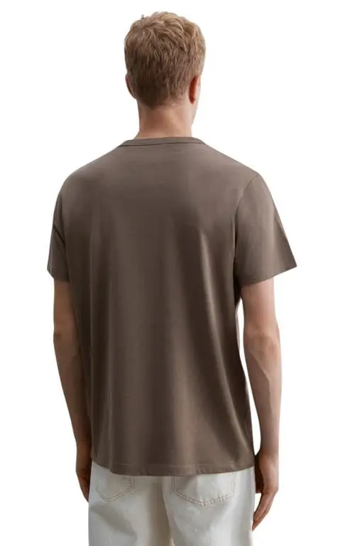 SCALPERS Skull Contrast T-shirt - Lightbrown