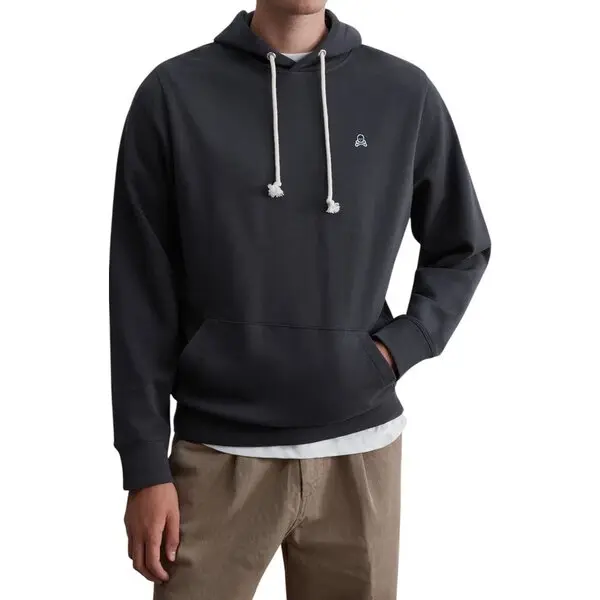 SCALPERS Fade Hoodie Sweatshirt - Anthracite