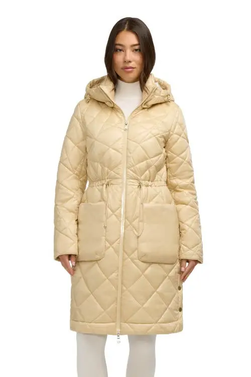 Pajar Halina Lightweight Mid‑length Jacket - Parchment