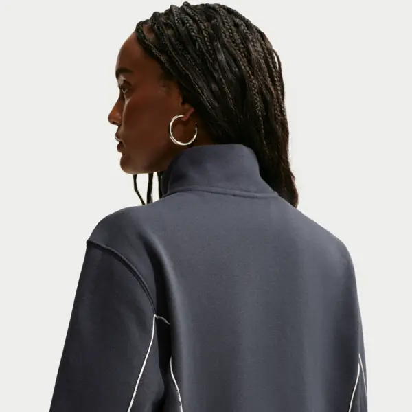Nike Studio Fleece Medium Weight 1/4-zip Top