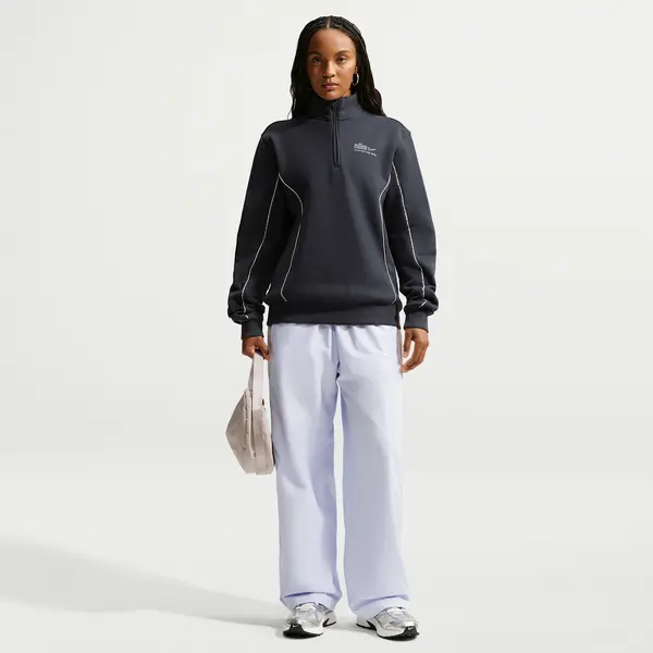 Nike Studio Fleece Medium Weight 1/4-zip Top
