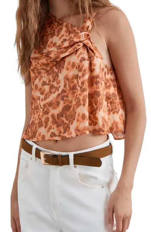 SCALPERS Sirtex Leo Print Top