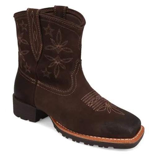 Wrangler Sallie Boots - Chestnut