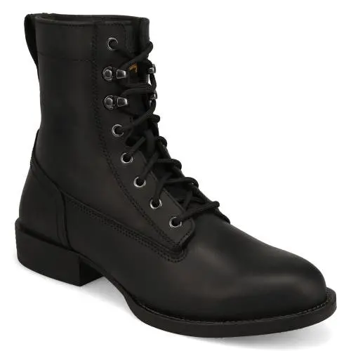 Wrangler Fargo Round Toe Western Boot - Black