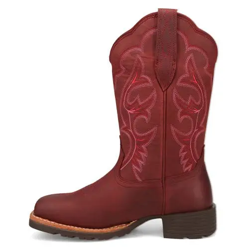 Wrangler Scarlet Boots - Saddle Wine