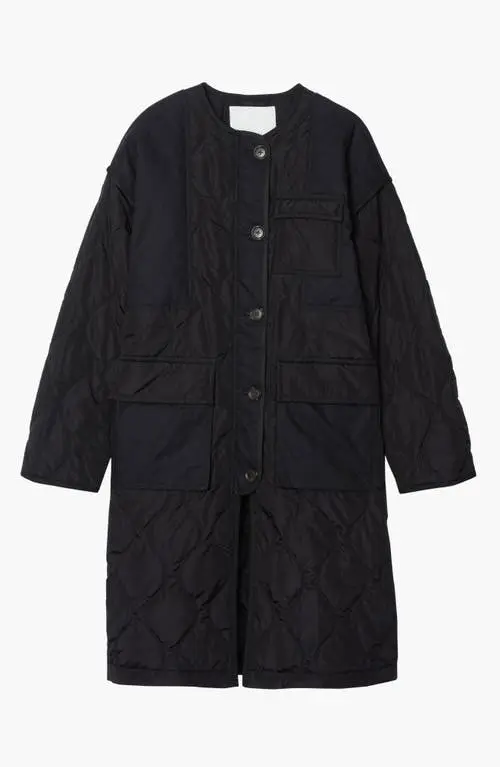 3.1 Phillip Lim Quilted Nylon Liner Coat