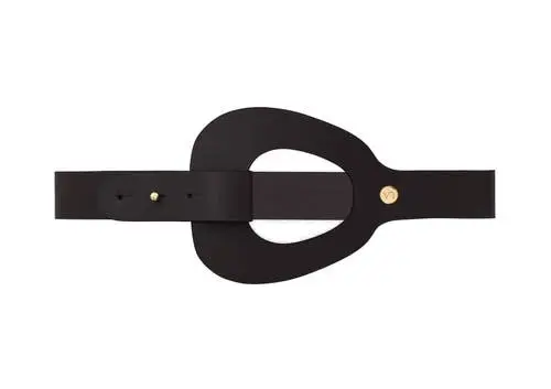 VAINCOURT La Savoureuse Leather Belt