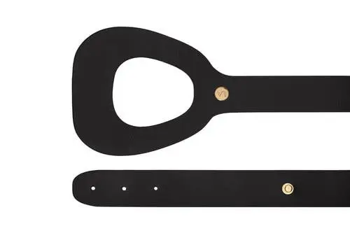 VAINCOURT La Savoureuse Leather Belt