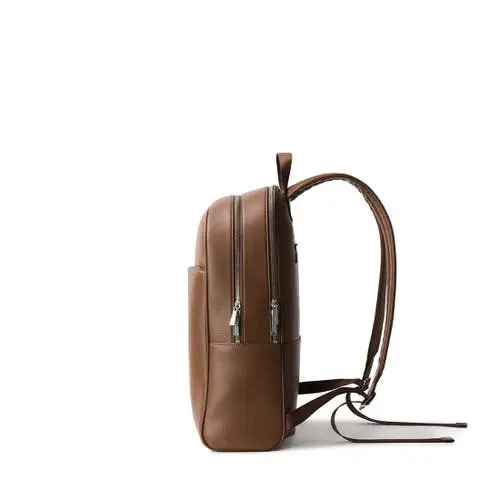 LAMBERT Emersonvegan Leather Backpack - Hazelnut